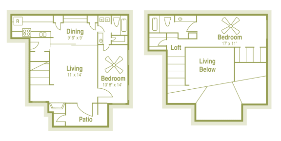 Floor Plans of Bandera Crossing in San Antonio, TX