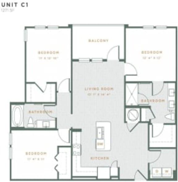 Apopka FL Apartments | Pointe at East Shore | Floor Plans