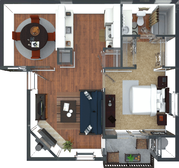 Floor Plans of Rocklin Manor Apartments in Rocklin, CA