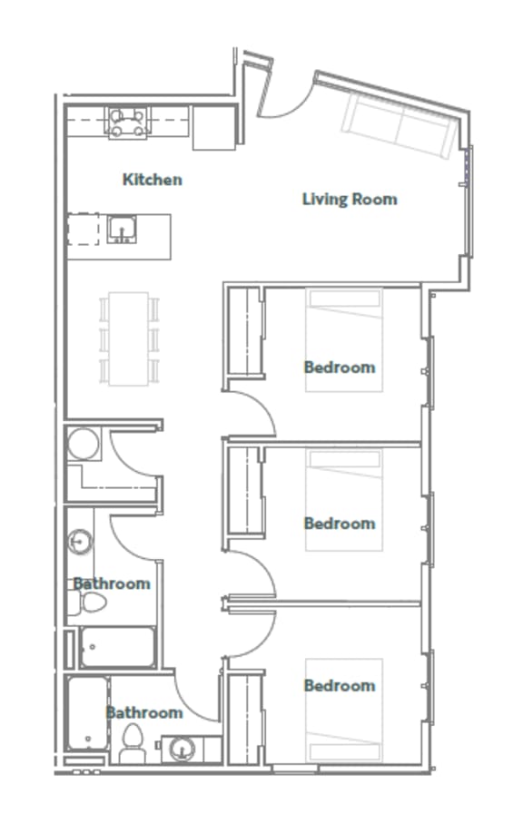 Floor Plans of Broadleaf Arbor in St Helens, OR