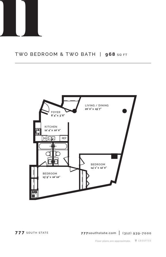 Floor Plans of 777 South State in Chicago, IL