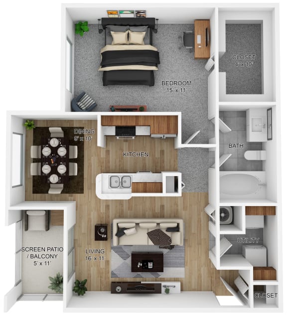 10X Sunrise Floor Plans | Apartments For Rent in Sunrise, FL