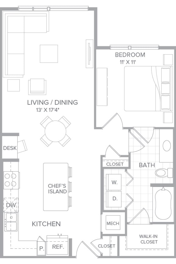 Floor Plans | Westchase Apartments in Houston | Folio