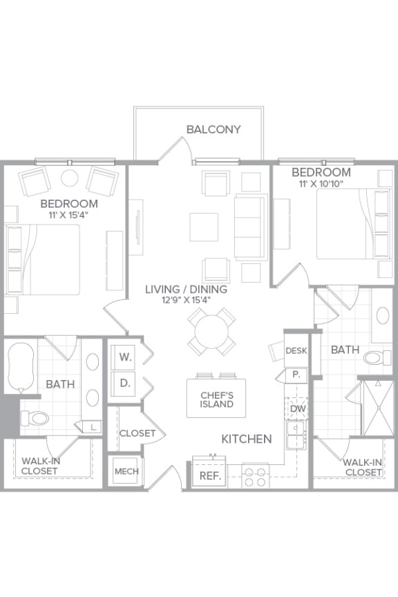 Floor Plans | Westchase Apartments in Houston | Folio