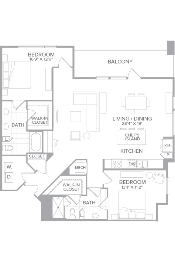 Floor Plans | Westchase Apartments in Houston | Folio