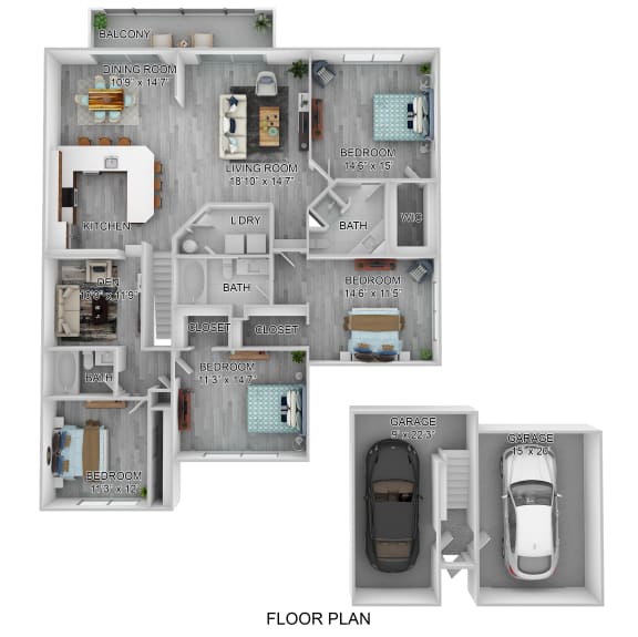 10X Weston Floor Plans | Weston Townhomes