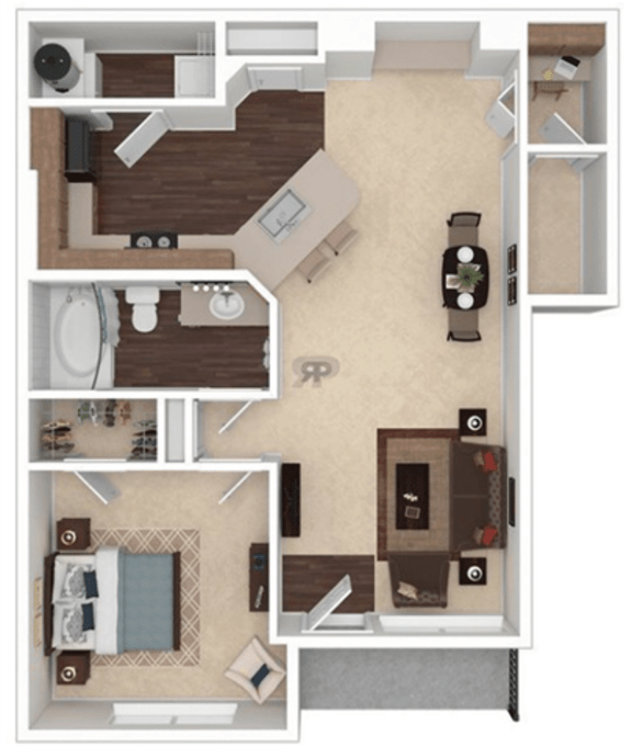 Floor Plans of Residences of SpringRidge in Shreveport, LA