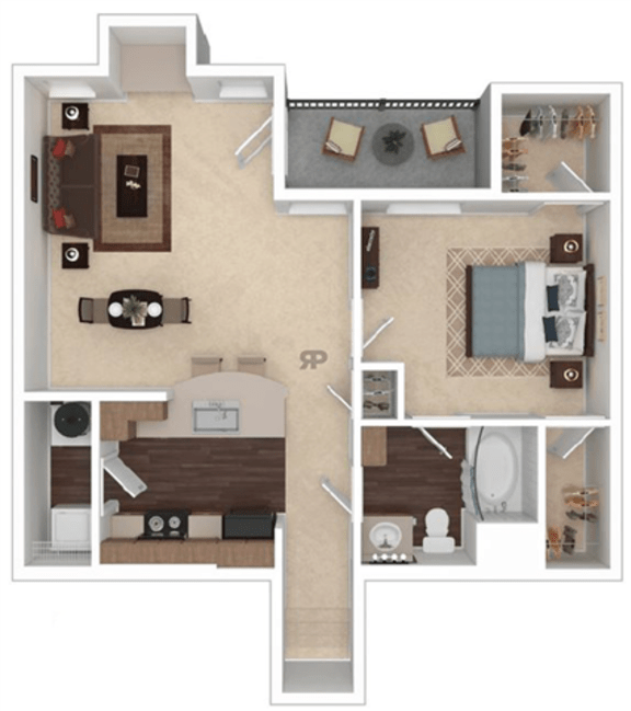Floor Plans of Residences of SpringRidge in Shreveport, LA