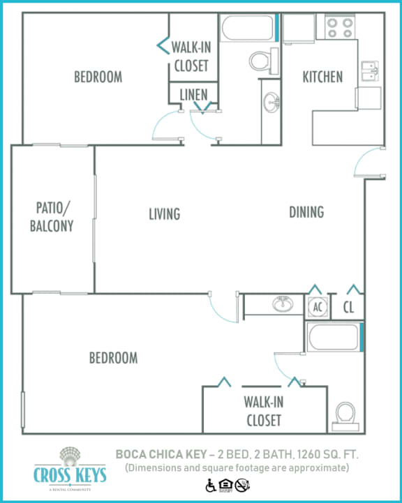 Floor Plans of Cross Keys in North Lauderdale, FL