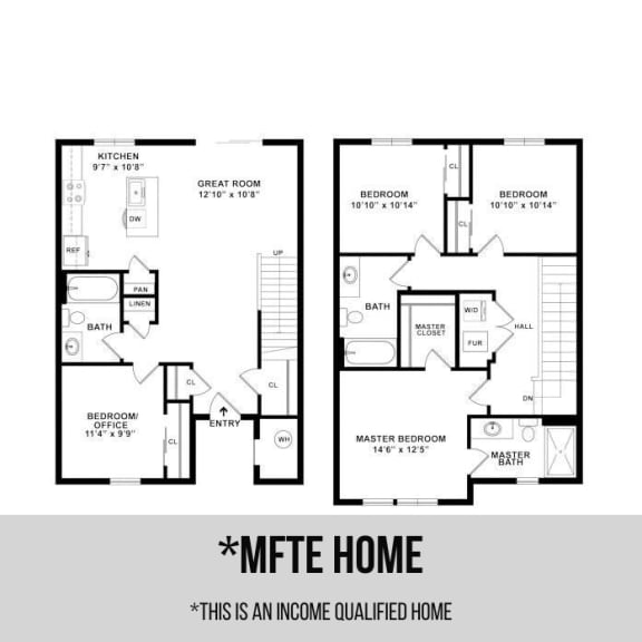 Floor Plans of Ridgeline View in Vancouver, WA