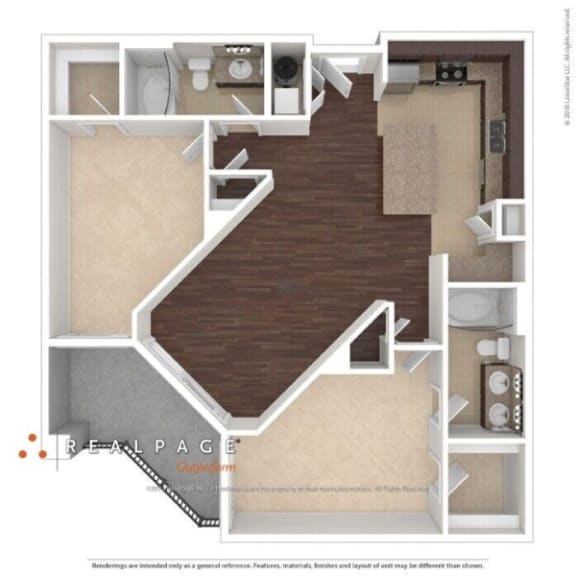 Floor Plans of Abode Red Rock in Las Vegas, NV
