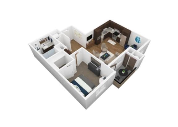 Floor Plans of Santana Terrace in Santa Clara, CA