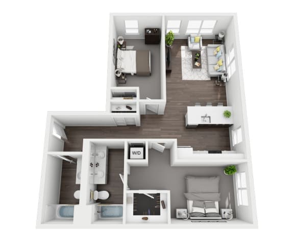 Floor Plans of Edition Apartments in Bothell, WA