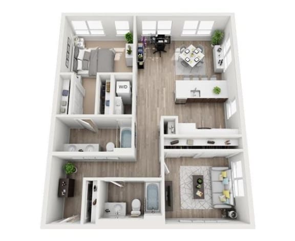 Floor Plans of Edition Apartments in Bothell, WA