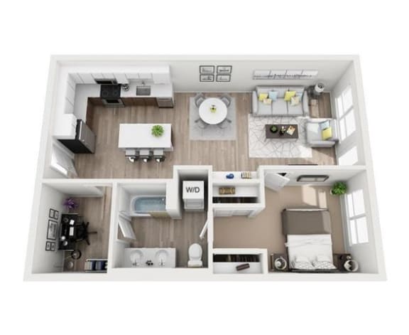 Floor Plans of Edition Apartments in Bothell, WA