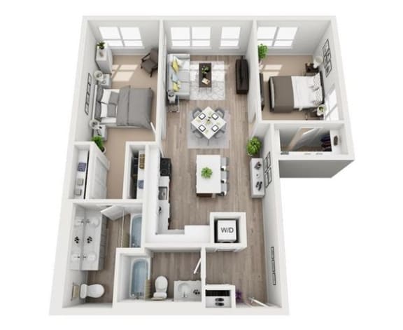 Floor Plans of Edition Apartments in Bothell, WA