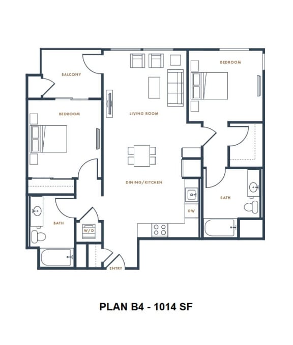 Floor Plans of Edson House in Oakland, CA