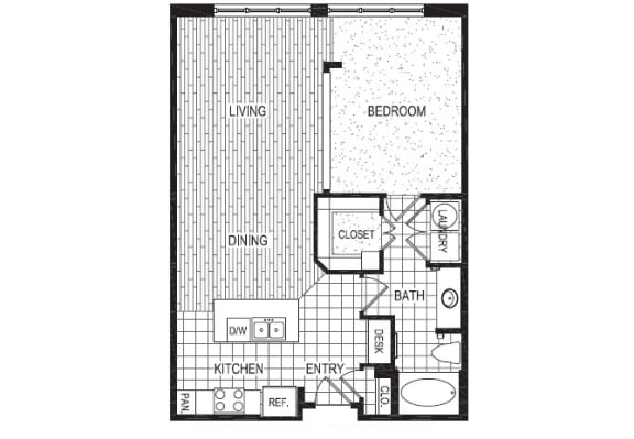 1 & 2 Bedroom Fells Point Apartments | The Crescent at Fells Point