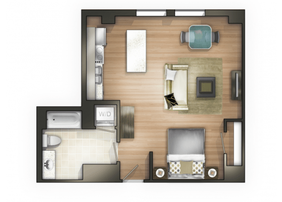 Floor Plans of Land Bank Lofts in Columbia, SC