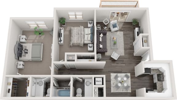 Floor Plans of Southridge in Kansas City, KS