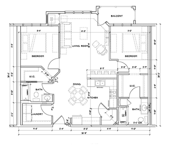 Floor Plans of NorthPointe Garden Estates in Lino Lakes, MN