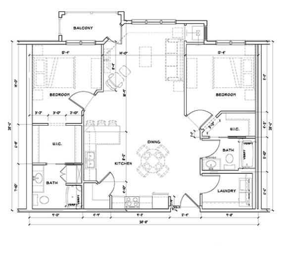 Floor Plans of NorthPointe Garden Estates in Lino Lakes, MN