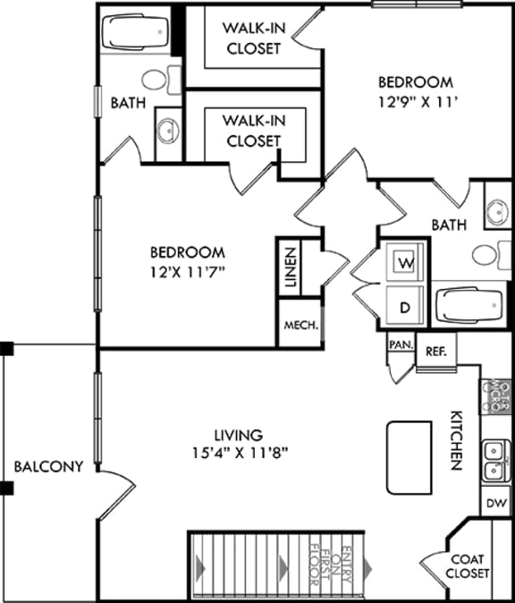 Floor Plans of Bexley at Tech Ridge in Austin, TX