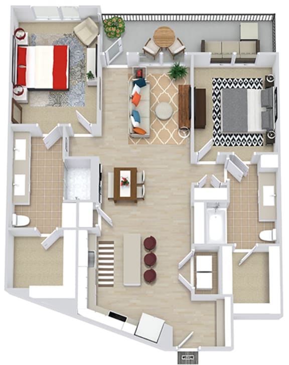 Floor Plans | Bexley at Left Bank Apartments | Forth Worth, TX