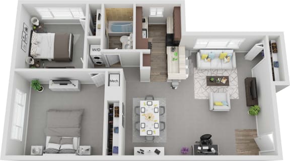 1 & 2 Bedroom Apartments in Towson, MD | Stevenson Lane