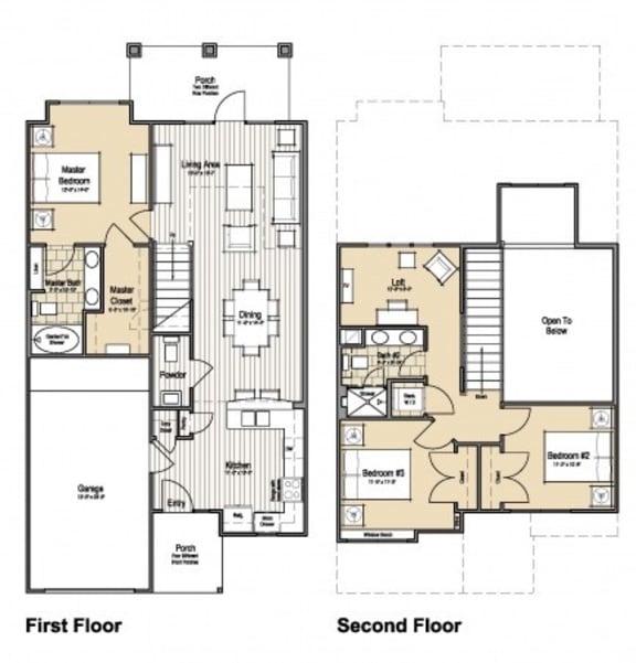 Midland Texas Apartments | Floor Plans | Sandstone Ridge