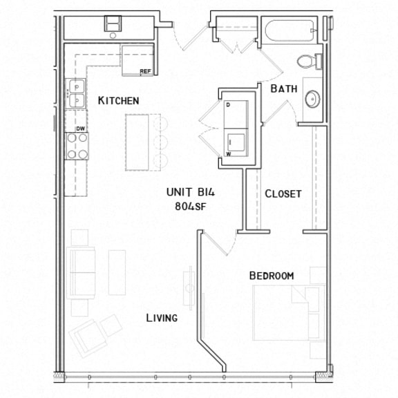 Floor Plans of Square at 48 in Lincoln, NE