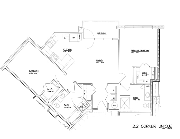 Floor Plans of The Residences Howard Commons /Howard Lofts in Howard, WI