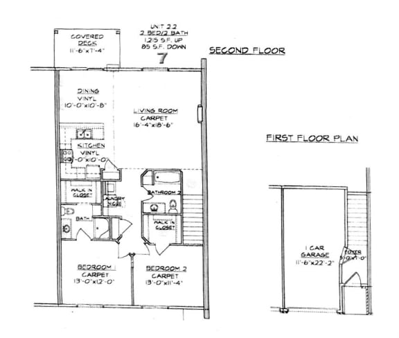 Floor Plans of Pinewood Park Villas in Howard, WI