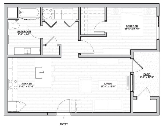 Floor Plans of Outpost 44 in Bend, OR