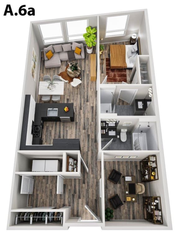 Floor Plans of Geo in Shoreline, WA