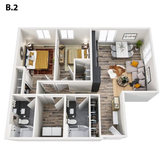 Floor Plans of Geo in Shoreline, WA