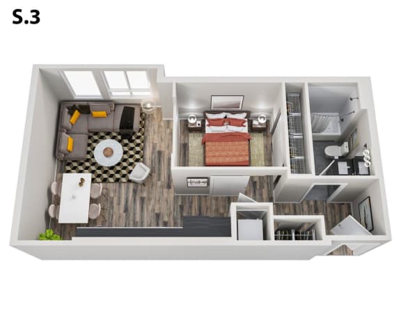 Floor Plans of Geo in Shoreline, WA