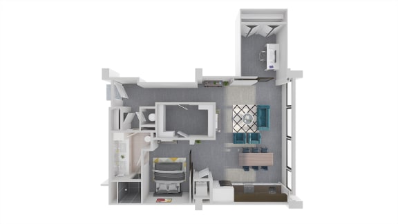 Floor Plans | Mission Lofts Apartments| Falls Church, VA
