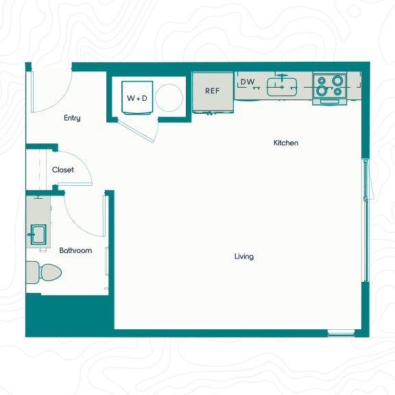 Floor Plans of Bo Apartments in Coeur d'Alene, ID