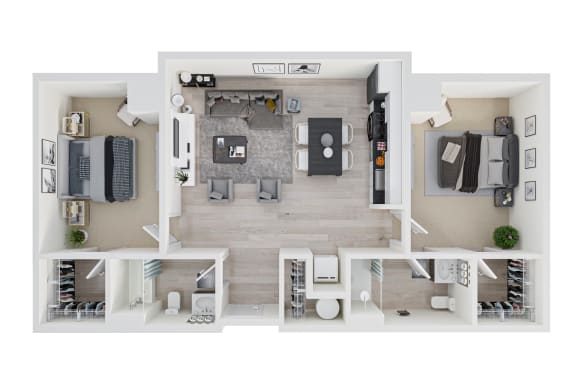 Floor Plans of The Annex of Bozeman in Bozeman, MT