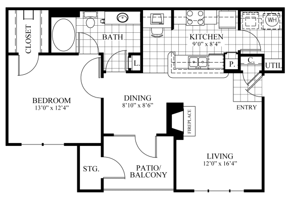 Floor Plans of Mansions of Mansfield in Mansfield, TX