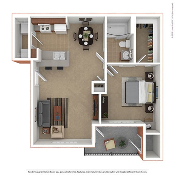 Floor Plans of Heather Creek in Mesquite, TX