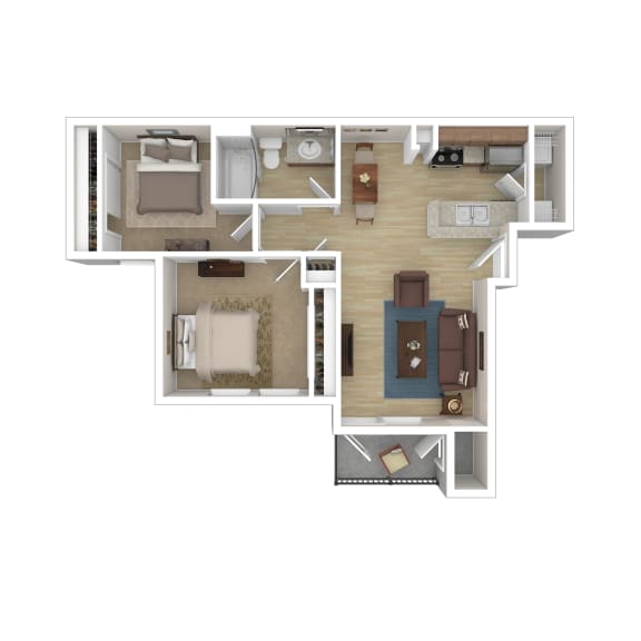 Floor Plans of Windsong in Fort Worth, TX