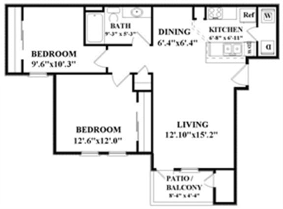 Floor Plans of Windsong in Fort Worth, TX