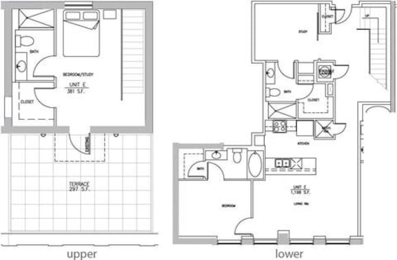 Floor Plans Main 3 Downtown apartments in Dallas, TX