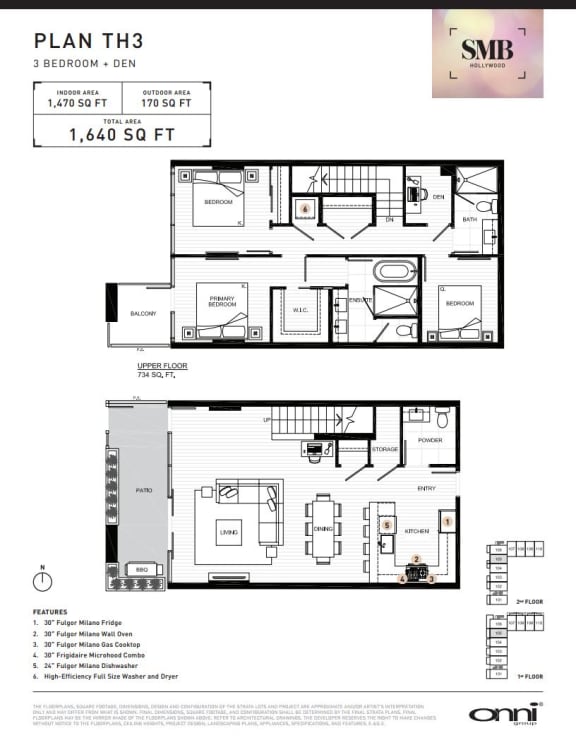 Floor Plans of SMB Hollywood in Los Angeles, CA