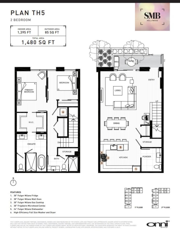 Floor Plans of SMB Hollywood in Los Angeles, CA