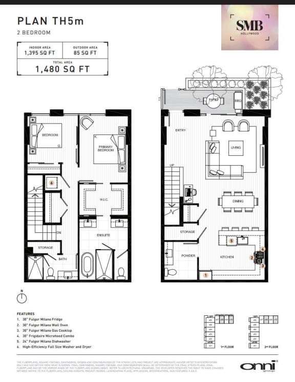 Floor Plans of SMB Hollywood in Los Angeles, CA
