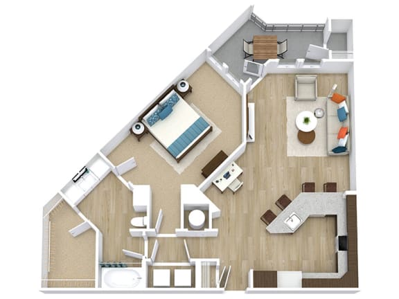 Floor Plans of Aspire Apollo in Camp Springs, MD