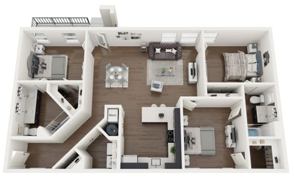 Floor Plans of Premiere Lofts at Trilith in Fayetteville, GA